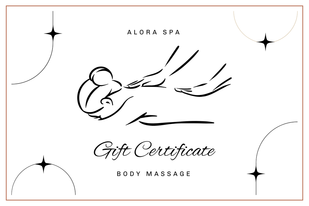 Alora Spa Gift Certifcate - Body Massage – Ayurveda By Alora